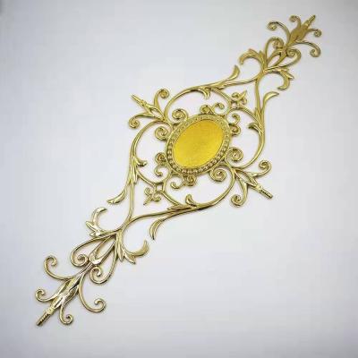 China Decoration 3m Length Insulate Glass Window Door Hardware Georgian Bar Flower Style for sale