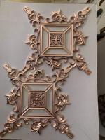 China Decoration 3m Length Insulate Glass Window Door Hardware Georgian Bar Flower Style for sale