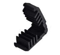 China Window Spacer Connector Aluminum Spacer Bar Corner Connector Residential Insulating Glass for sale
