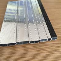 China 5.5-27mm Silver Aluminum Window Spacer Customized Bendable Igu Spacer for sale