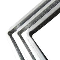 China Hollow Aluminum Spacer Bar Thickness 0.1mm-0.35mm Double Glazed Window Spacers for sale