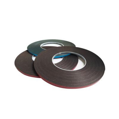 China 4mm Width 0.5mm Thickness Butyl Tape Self Adhesive Rubber Tape for Office Building Window Seal for sale