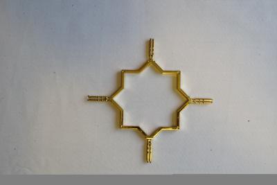 China Decorative Aluminum Georgian Bar Flower UV Resistant Window Door Hardware Accessory for sale