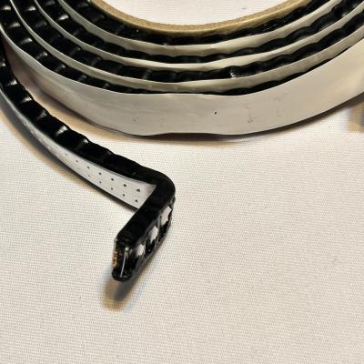China Aluminium Butyl Spacer Strip Warm Edge Rubber Strip Double Glass Spacer for sale