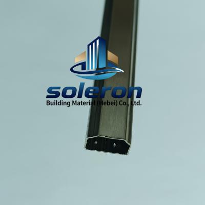 China Thickness 0.25mm-0.3mm Front Welding Insulating Glass Spacer Customized Aluminum Spacer Bar For South Korea Market for sale