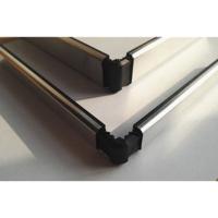 China Steel Black Gray White Stainless Steel PP Composite Warm Edge Spacer IG Units Enhanced Thermal Blocking Insulation for sale