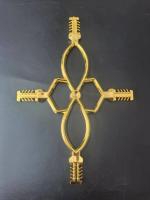 China Georgian Bar Flowers Modern Window Cut Metal Fittings Tailored Specifically For Windows Doors And Glass In Office Building Environments for sale