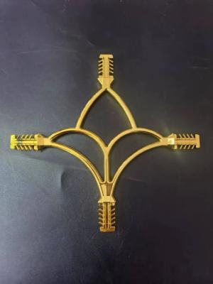 China Georgian Bar Flowers Modern Window Cut Metal Fittings Tailored Specifically For Windows Doors And Glass In Office Building Environments for sale
