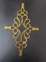 China Georgian Bar Flowers Modern Window Cut Metal Fittings Tailored Specifically For Windows Doors And Glass In Office Building Environments for sale