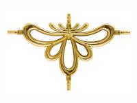 China Georgian Bar Flower Decorative Aluminum UV Resistant Window Door Hardware Accessory for sale