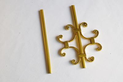 China 8x18mm Georgian Bar Corrosion Resistant Insulating Glass Decorative Bars Various Decorative Patterns for sale