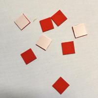China 15mm 18mm Cork Pad Self Adhesive EVA Pads No Stain Glass Protection For Insulating Glass Accessories for sale