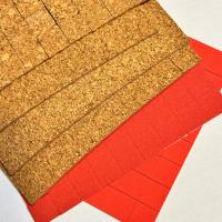 China Easy Installation Cork Pads 15mm 18mm Glass Separator Pads Prevent Scratches Breakage Surface Damage for sale
