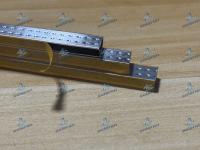 China Premium Aluminum Spacer Bar With Pre-Applied Butyl Tape For High-Performance Insulating Glass Units for sale