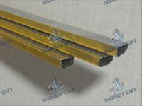 China Premium Aluminum Spacer Bar With Pre-Applied Butyl Tape For High-Performance Insulating Glass Units for sale