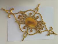 China Premium Georgian Flowers Decorative Inserts for Insulating Glass Units and Double Glazing for sale