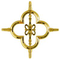 China 8x18mm Georgian Bar Corrosion Resistant Insulating Glass Decorative flowers Various Decorative Patterns for sale