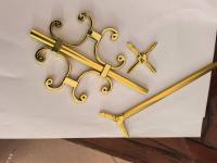 China 6*8mm Georgian Bar Flower Water Planting Double Glazed Window Decorative Custom Size for sale