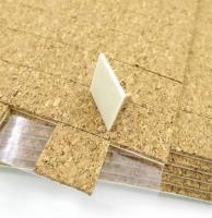China Self-Adhesive Square Cork Pads for Glass Spacer Protection – Standard Glass Protector for sale