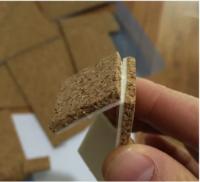 China Cork Spacer Pads for Insulating Glass, Anti-Scratch Protection for Glass Storage and Shipping for sale