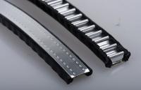 China Energy Saving Customized Composite Butyl Spacer Bar|  Professional  Flexible Spacer Solution For Double Glazing Glass Manufacturing for sale