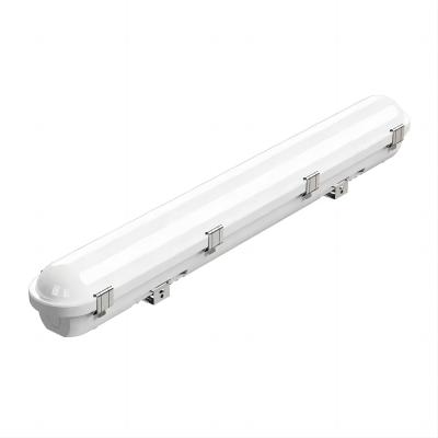 China 5ft Linkable IP65 LED Tri Proof Light Waterproof Lighting Fixture LED Emergency For Warehouse for sale