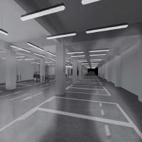 China 3CCT Tri Proof Light Led Tri Proof Lamp 3 Power 160lm/W Ip65 Ik10 Pc Cover For Parking Lot for sale