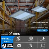 China 3CCT Switchable LED Linear High Bay Light 190LM/W 200w Dimmable for sale
