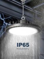China Adjustable LED UFO High Bay Light 3 Power CCT 150W Commercial Dimmable For Garage Warehouse for sale