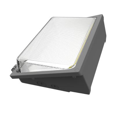 China Aluminum Housing LED Wall Pack Light with 80W/100W/120W Selectable Power and 3000K/4000K/5000K Selectable CCT IP65 Waterproof Outdoor Lighting for sale
