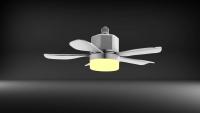 China Smart Ceiling Fan with Light featuring 3-Speed Settings 15-Year Warranty and IP54 Rated for Bedroom and Living Room for sale