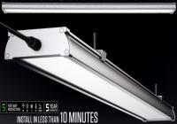 China 4FT 40W LED Batten Light with 150LM/W High Efficiency for Cold Storage and Industrial Use for sale
