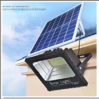 China 500W LED Solar Light Outdoor Flood Light Solar 25W 40W 60W 100W 200W Energy-Saving Garden Lighting Garage Spotlight White Lighting With Remote Control for sale