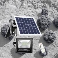 China 500W LED Solar Light Outdoor Flood Light Solar 25W 40W 60W 100W 200W Energy-Saving Garden Lighting Garage Spotlight White Lighting With Remote Control for sale