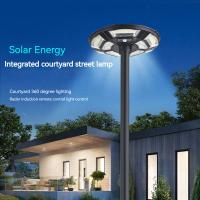 China 500W Solar Street Light with 18000mAh Battery and IP65 Waterproof for Outdoor Garden and Courtyard Lighting for sale