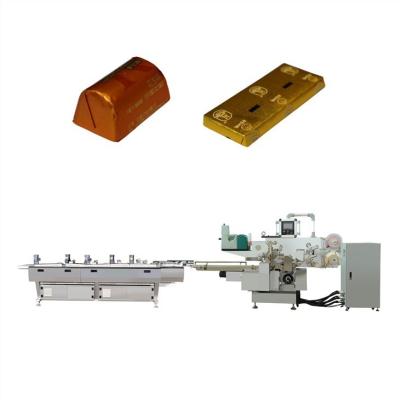 China 200pcs/Min-240pcs/Min Foil Wrapping Machine For Chocolates for sale
