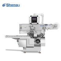 China PLC Chocolate Foil Wrapping Machine 120pcs/Min Sweet Wrapping Machine for sale
