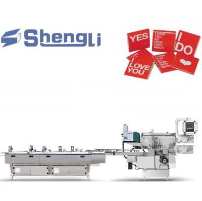 China High-Speed 280 ppm Chocolate Bar Wrapping Machine for Irregularly Shaped Chocolates with Multi-Material Compatibility for sale