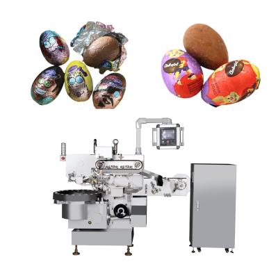 China High-Accuracy Automatic Chocolate Wrapping Machine with High Packing Speed for Ball/Egg/Spheroid Wrapping for sale