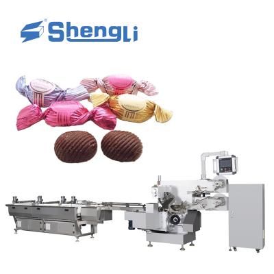 China Truffles Chocolate Twist Packing Machine 200ppm-300ppm Double Twist Wrapping Machine for sale