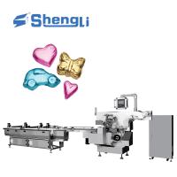 China High Efficiency Automatic Wrapping Machine for Chocolate Bear Shape with 200-300 Pics/Min Speed for sale