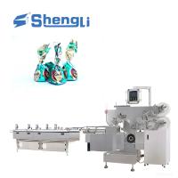 China Chocolate Single Twist Packing Machine 15mm-30mm Candy Twist Wrapping Machine for sale