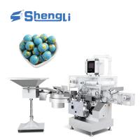 China Round Ball Chocolate Foil Wrapping Machine 35mm Diameter Custom for sale
