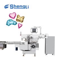 China 260pcs/Min Chocolate Foil Wrapping Machine Biscuit Aluminium Foil Packing Machine for sale