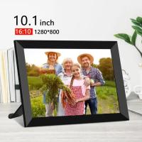 China 10 Inch Acrylic Smart Digital Photo Frame 250cd/m2 1024x600 for Advertising for sale