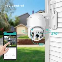 China Wireless PTZ Security Camera 360 Degree Auto Tracking Waterproof Outdoor 1080P for sale