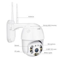 China Wireless 1080P PTZ IP Camera 3MP Outdoor Security Camera with 360° Rotation and IP66 Waterproof for sale
