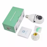 China CMOS Outdoor Light Bulb Security Camera , 360 Degree Smart Bulb WiFi Camera for sale