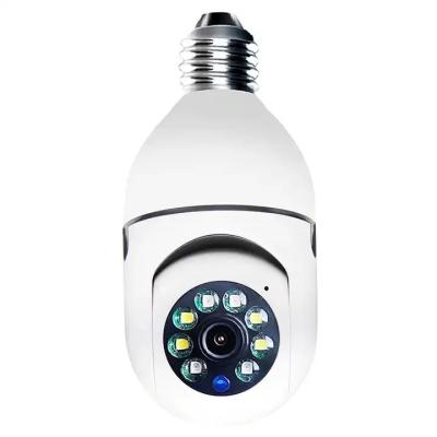 China 1080P WiFi Light Bulb Security Camera 355° Pan Tilt Night Vision Two Way Audio Indoor for sale