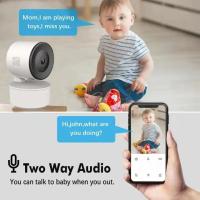 China 1080P WiFi Home Indoor Security Camera Durable With CMOS Sensor for sale